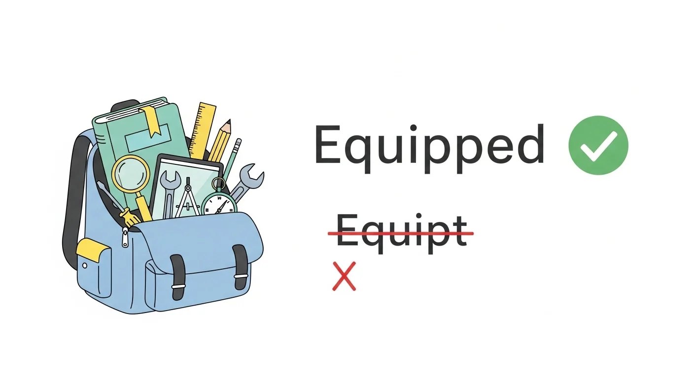 Equipt vs Equipped: What’s the Correct Spelling? (2026)